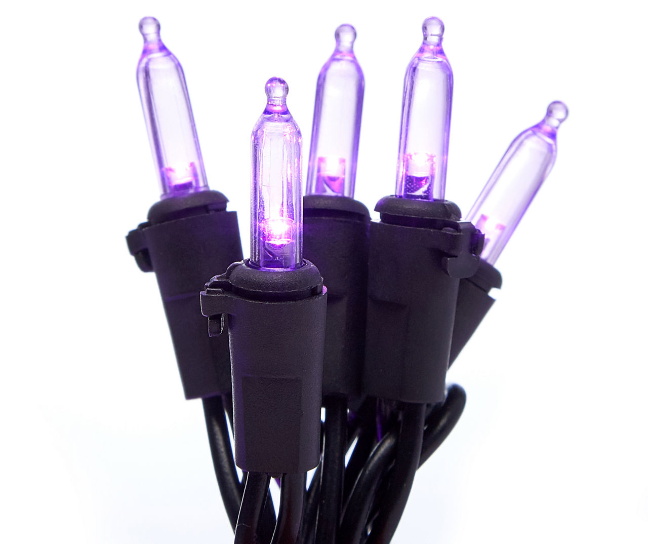 Purple LED Mini Light Set, 50-Lights | Big Lots