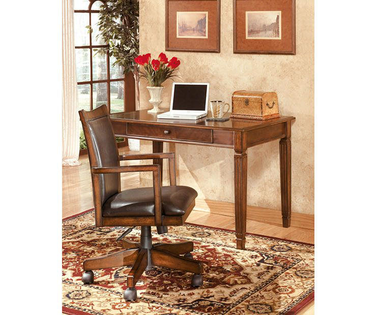 Signature Design By Ashley Hamlyn Brown Desk | Big Lots