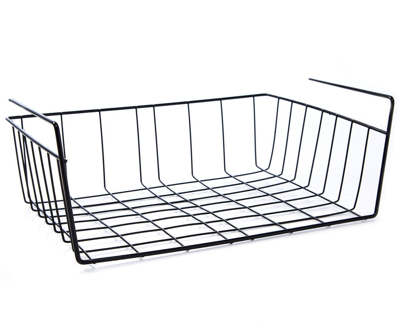 It s A Keeper Black Under Shelf Basket Big Lots