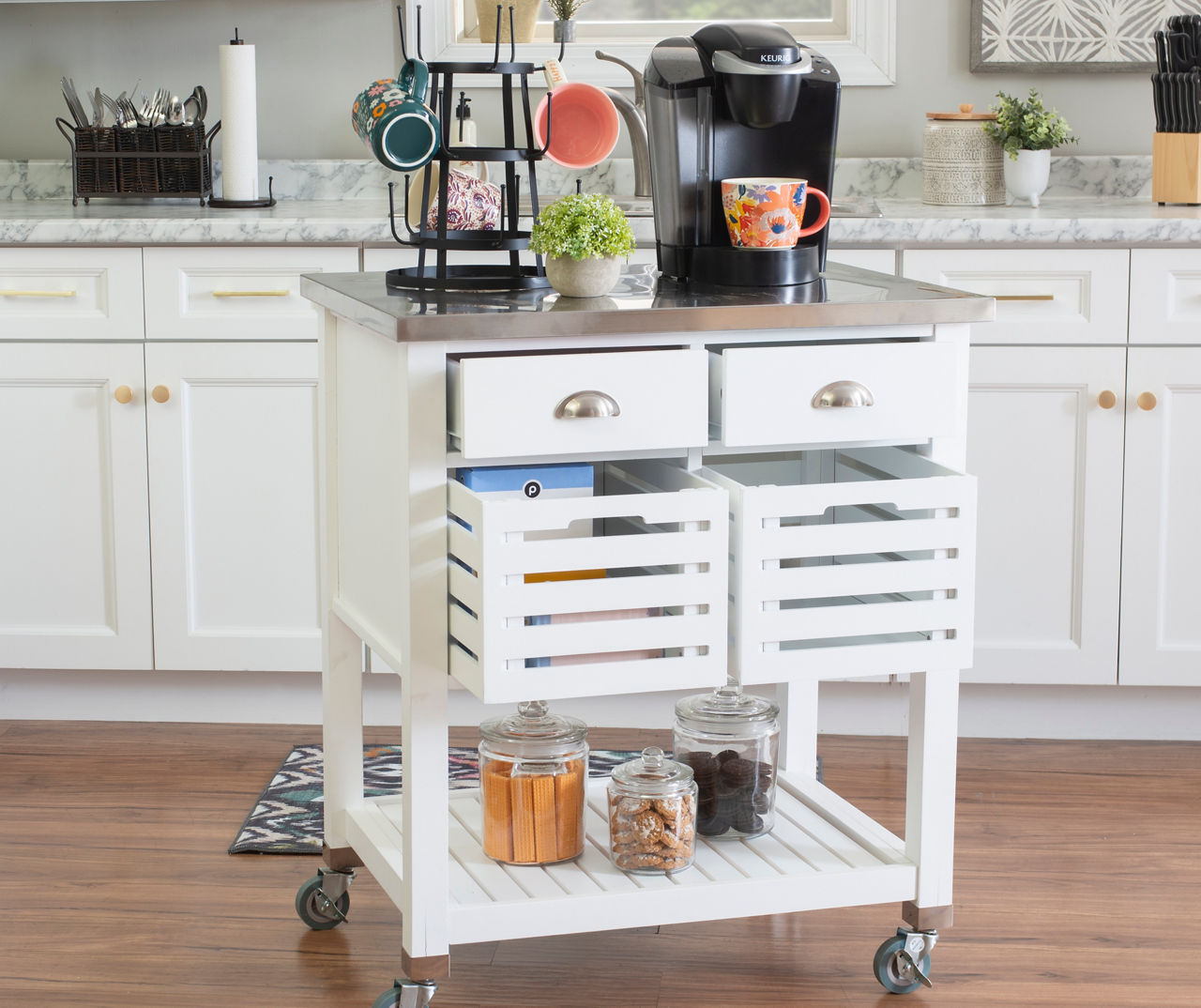 Big lots kitchen cart store