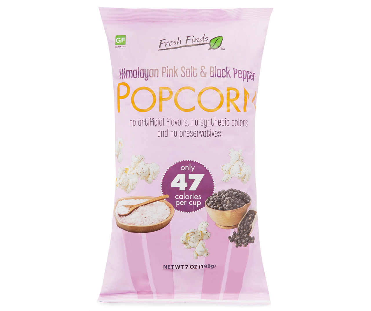 Fresh Finds Himalayan Pink Salt & Black Pepper Popcorn, 7 Oz. | Big Lots