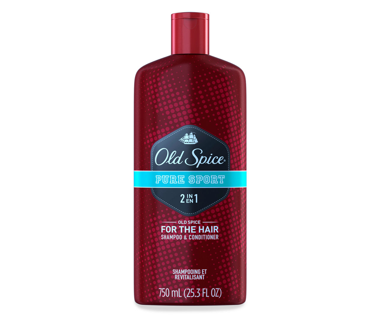 Old Spice Old Spice Pure Sport 2-in-1 Shampoo and Conditioner 25.3 Fl ...