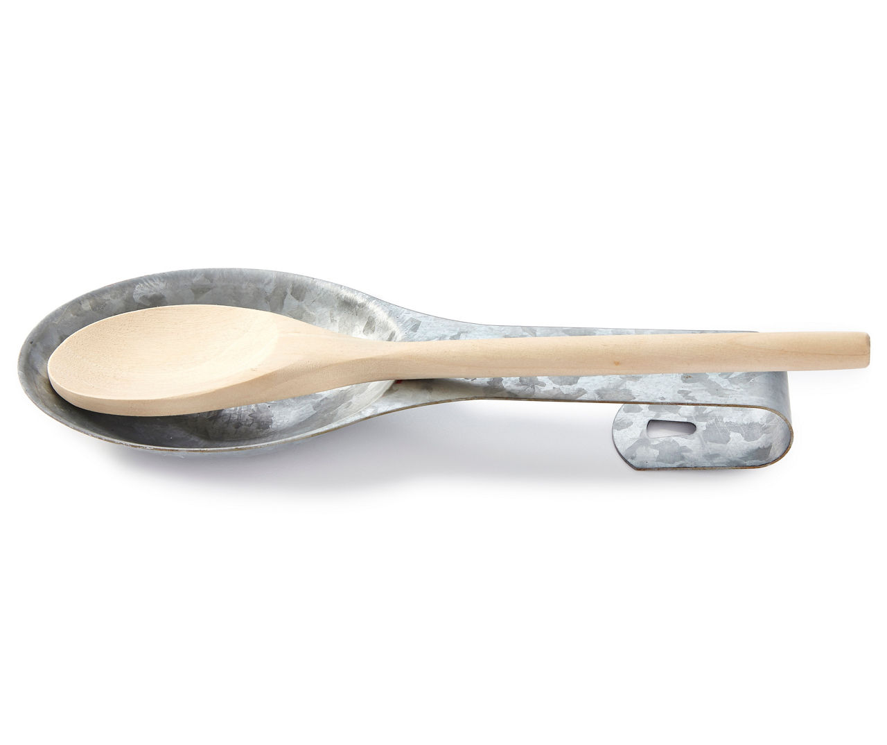 Winter Wonder Lane Cozy Galvanized Silver Spoon Rest | Big Lots