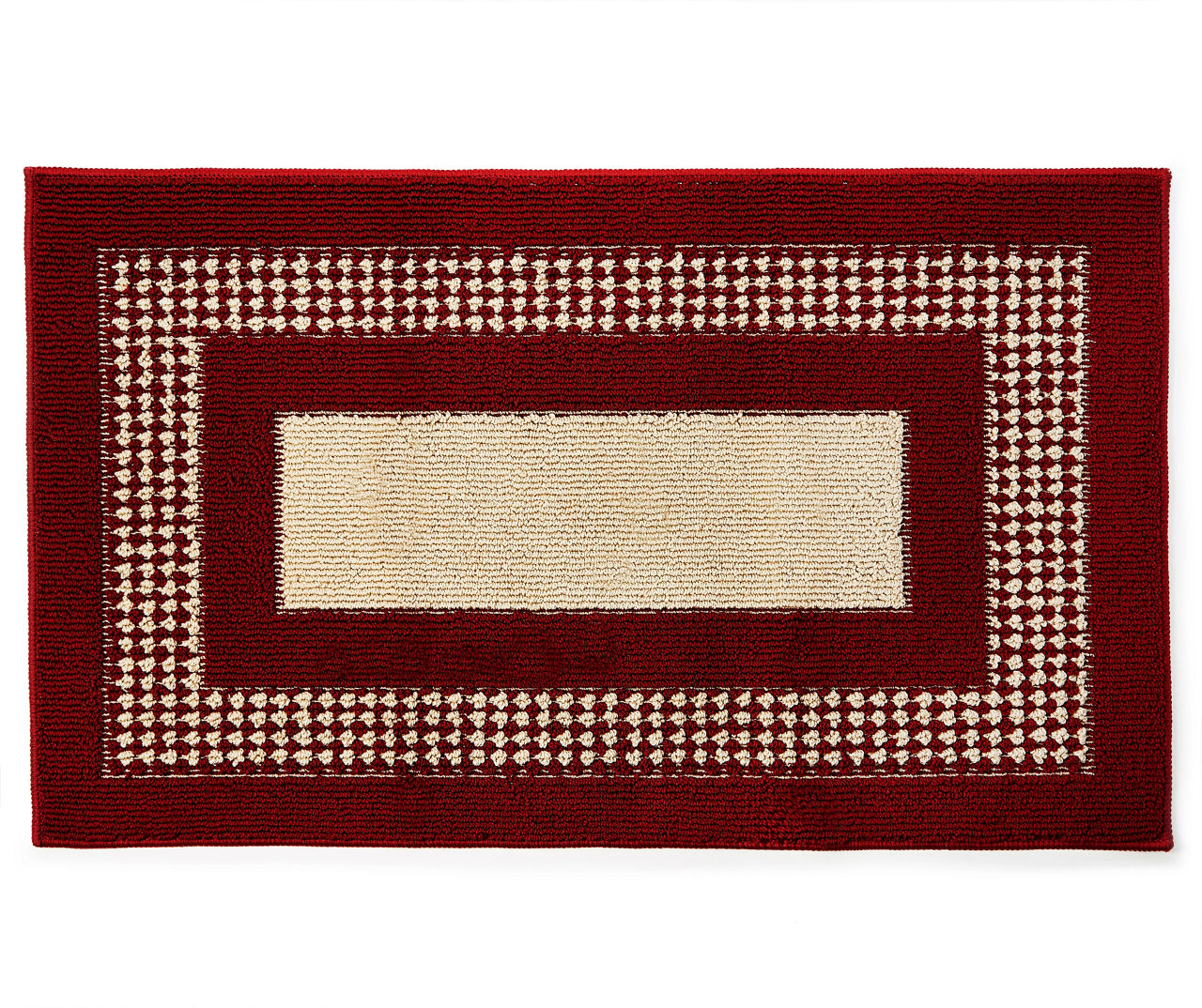 Living Colors Living Colors Red Double Border Accent Rugs | Big Lots