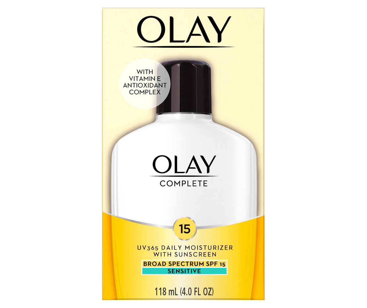 Olay Olay Complete Lotion Moisturizer with SPF 15 Sensitive, 4.0 oz ...