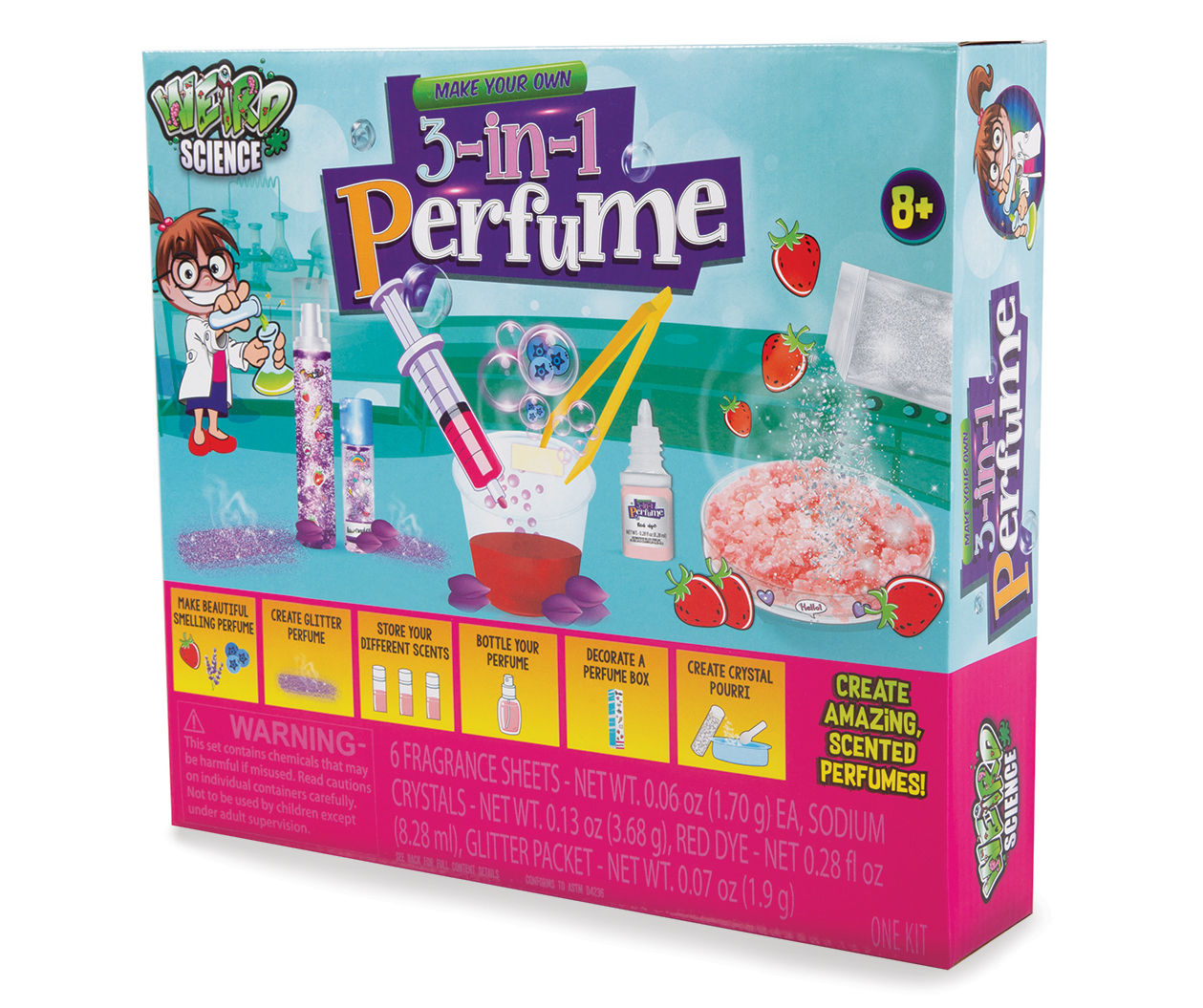 Weird Science Make Your Own 3-in-1 Perfume Science Kit | Big Lots