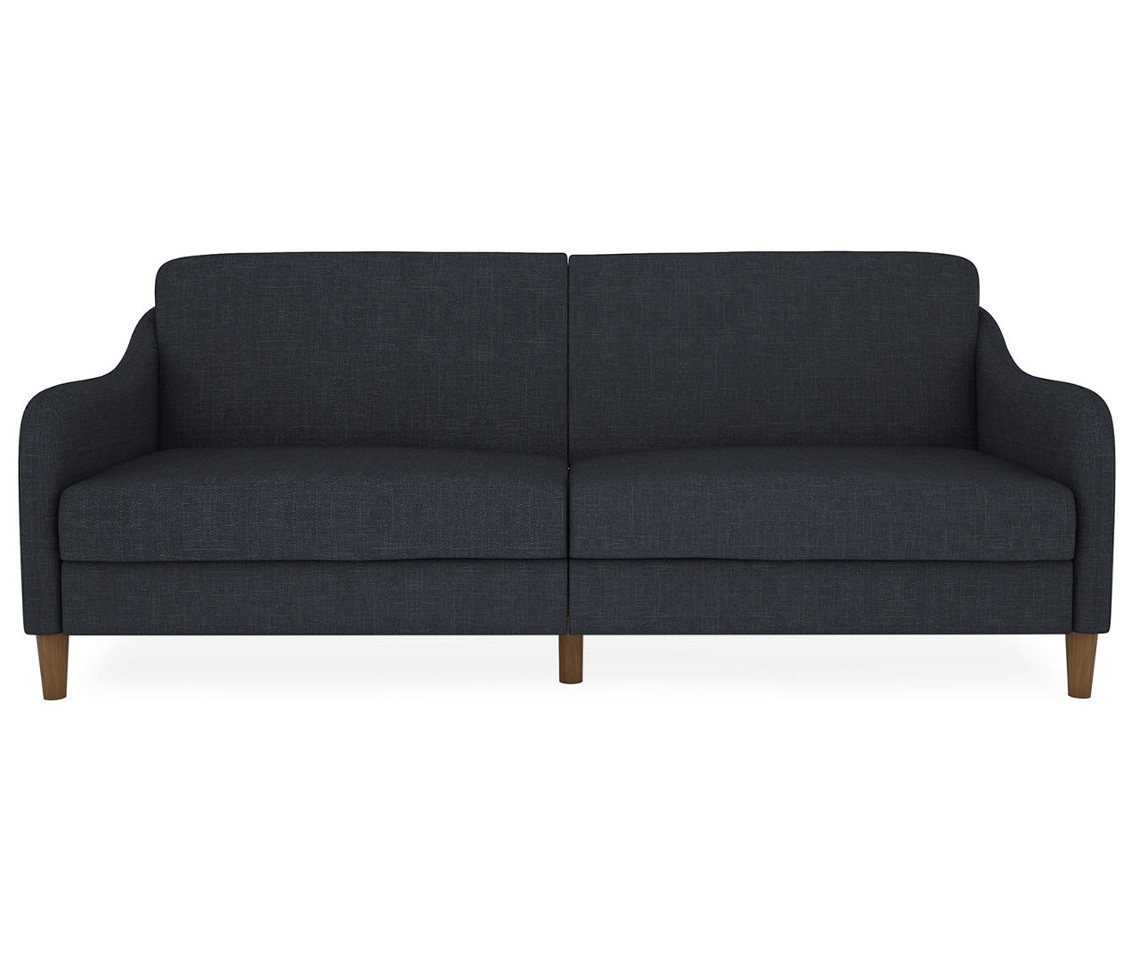 Ameriwood Jasper Navy Blue Coil Futon | Big Lots