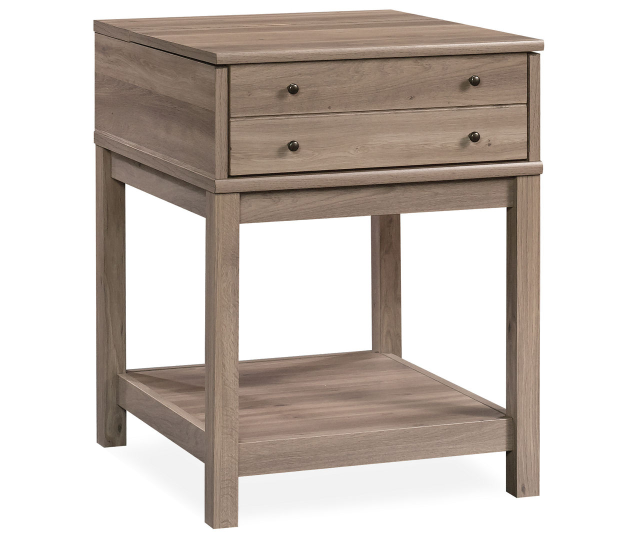 Sauder Salt Oak Barrister Lane Single Drawer Side Table | Big Lots