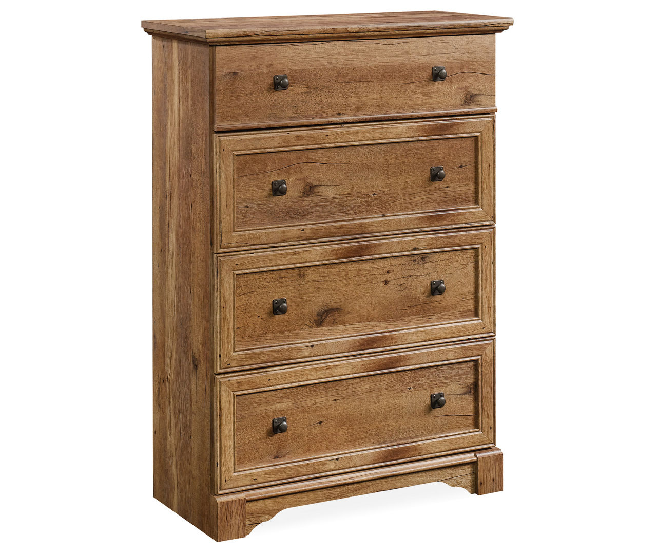 Sauder Vintage Oak 4 Drawer Chest Big Lots