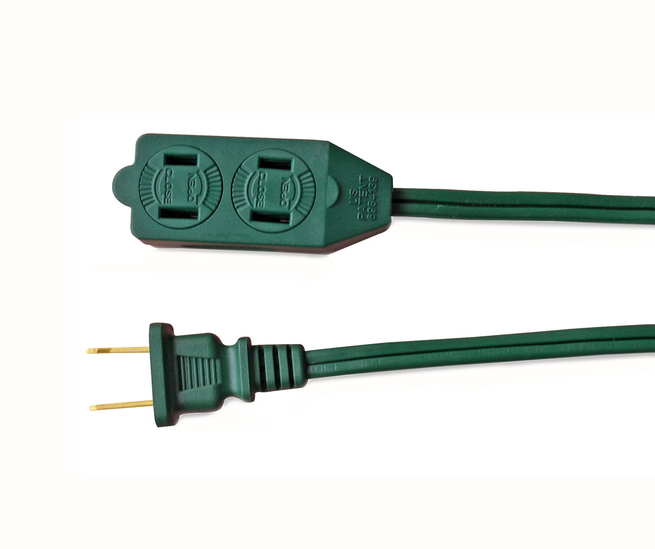 6' Indoor Green Extension Cord | Big Lots