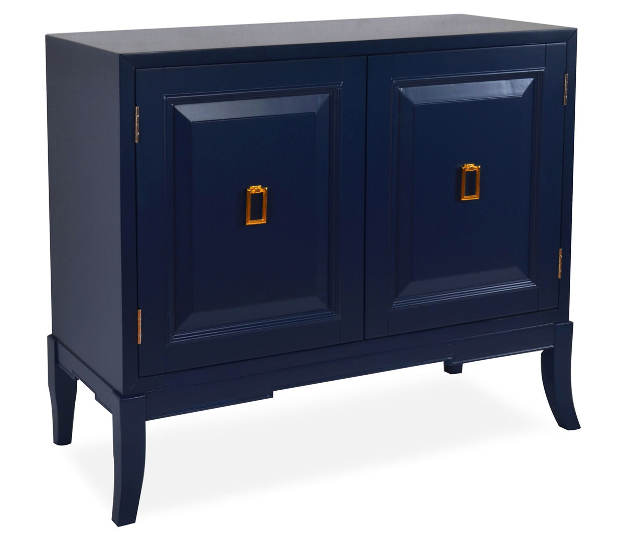 Navy Blue 2 Door Accent Chest Big Lots