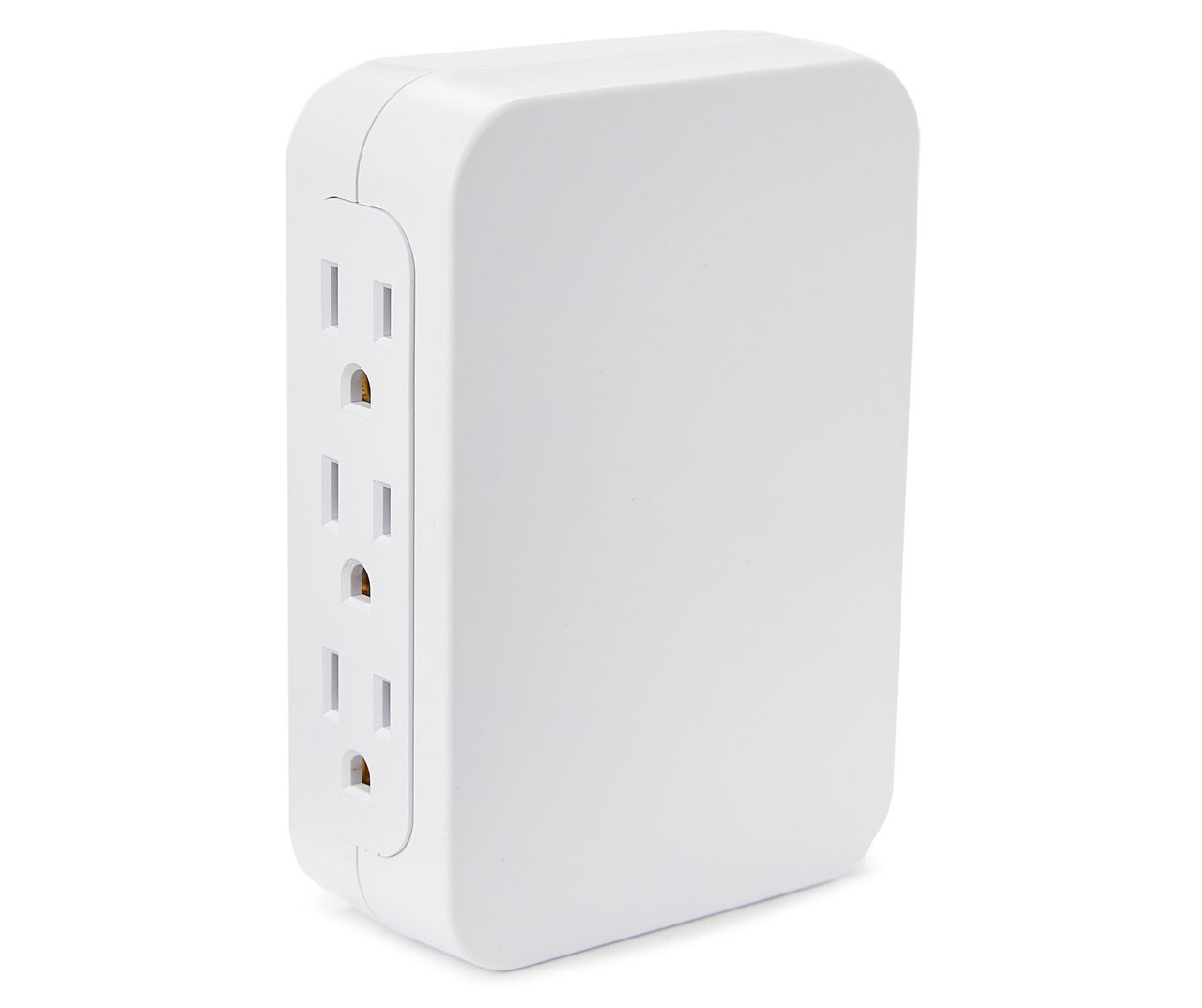 GE White 6-Outlet Side Access Indoor Surge Protector | Big Lots
