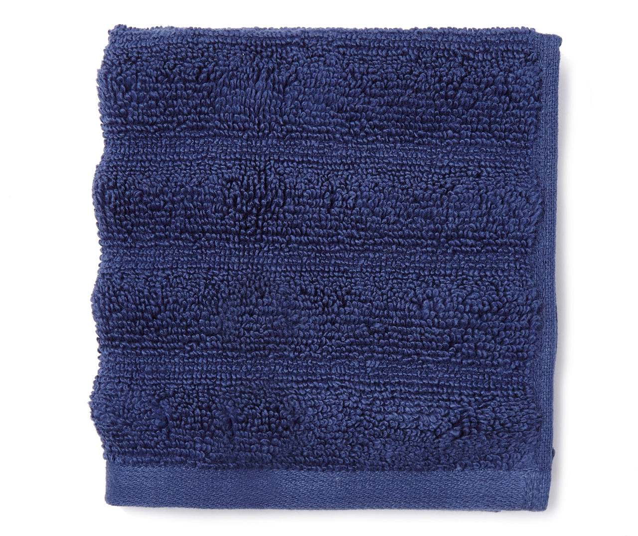 Living Colors Navy Blue Hand Rib Wash Cloth | Big Lots