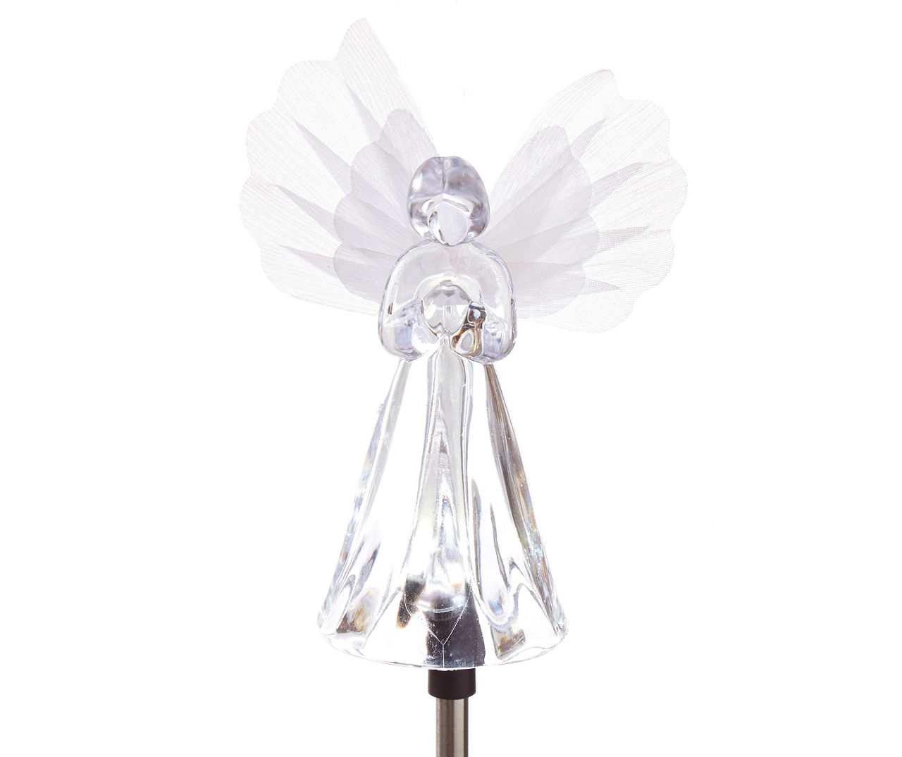 Real Living White Angel LED Solar Light Yard Stake, (33") | Big Lots