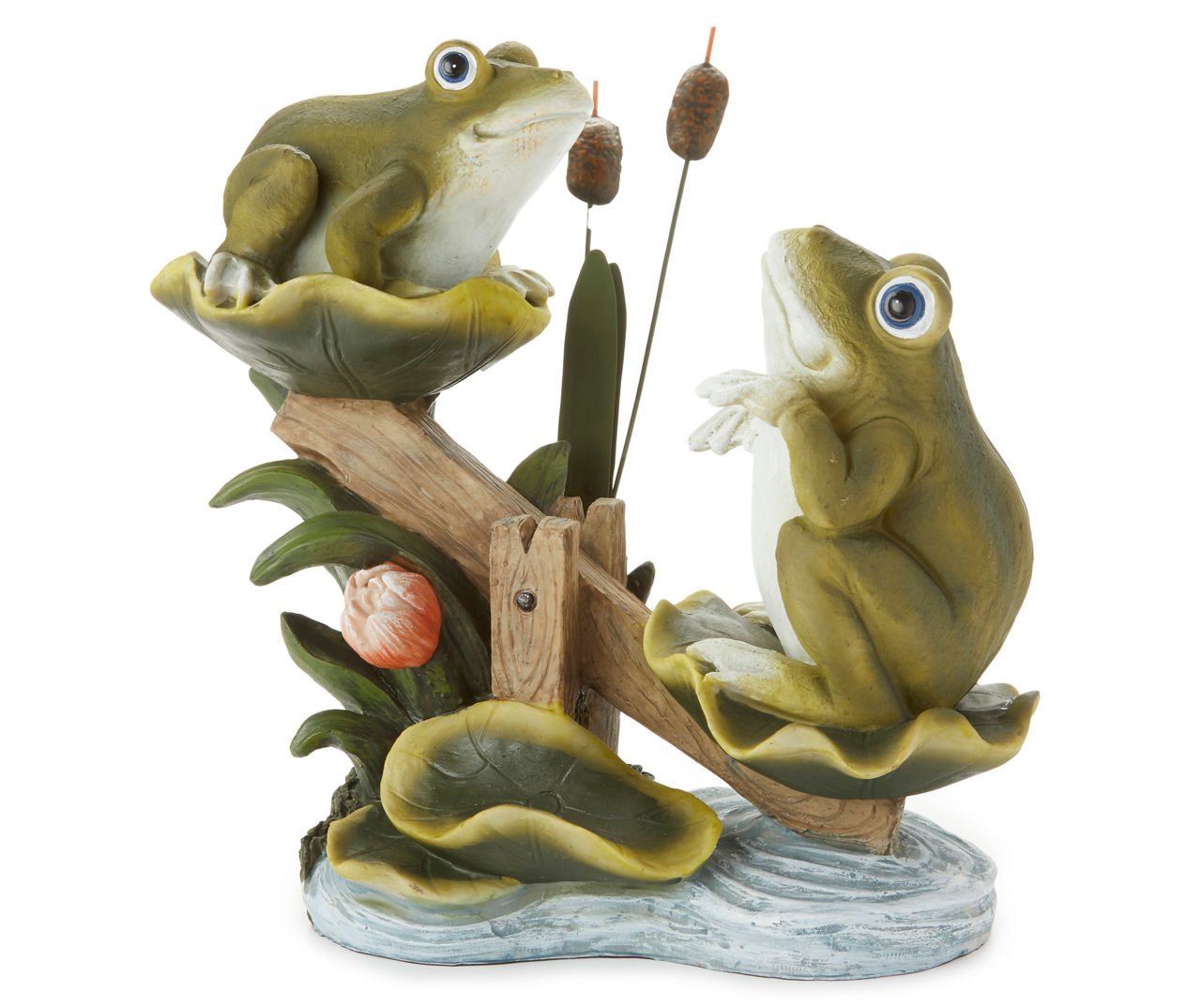 Frogs on Seesaw Garden Statuary | Big Lots