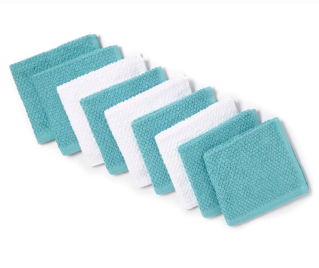 Just Home Just Home 2-Color Wash Cloths, 9-Packs | Big Lots