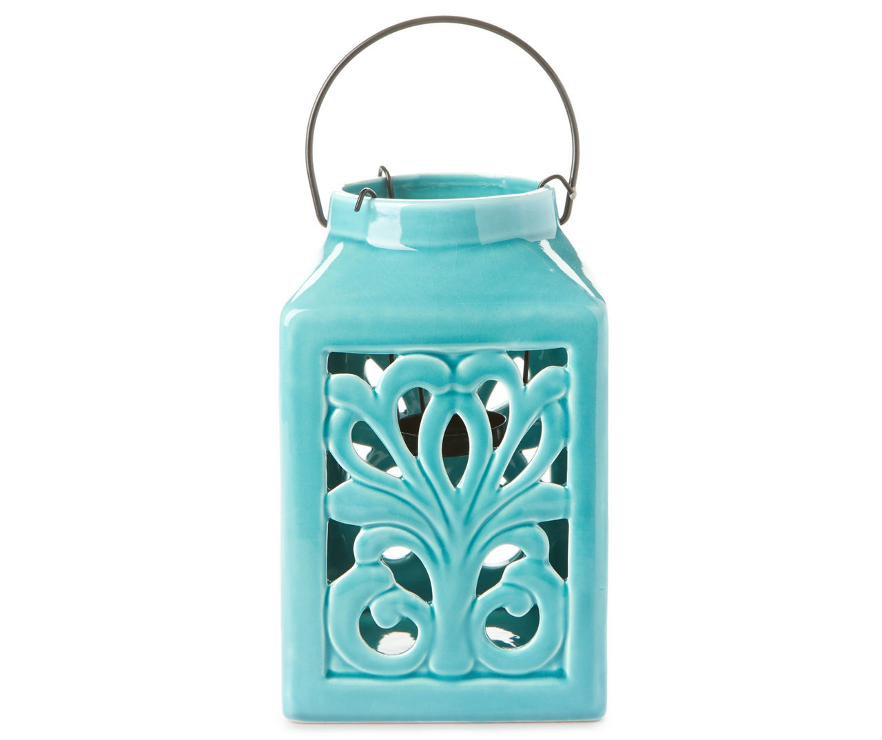 Blue Ceramic Lantern | Big Lots