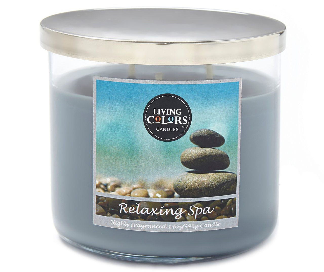 Living Colors Relaxing Spa 3-Wick Candle, 14 Oz. | Big Lots