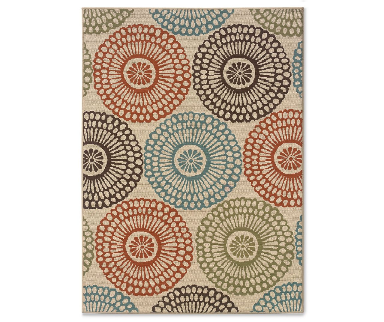 Somerville Beige Indoor/Outdoor Area Rugs | Big Lots