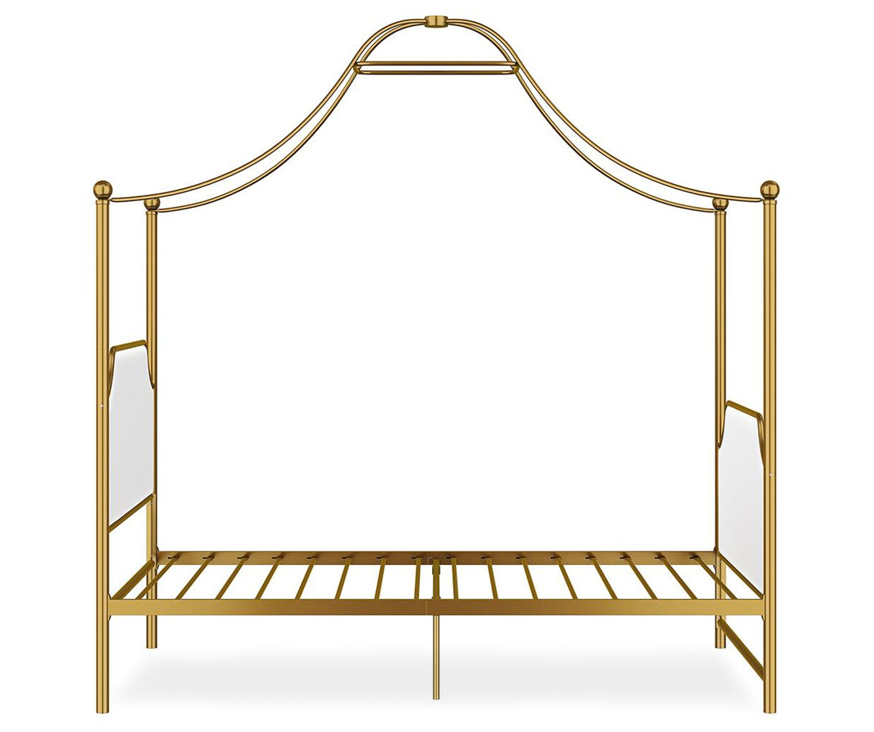 Little Seeds Monarch Hill Clementine Gold Twin Canopy Bed Big Lots