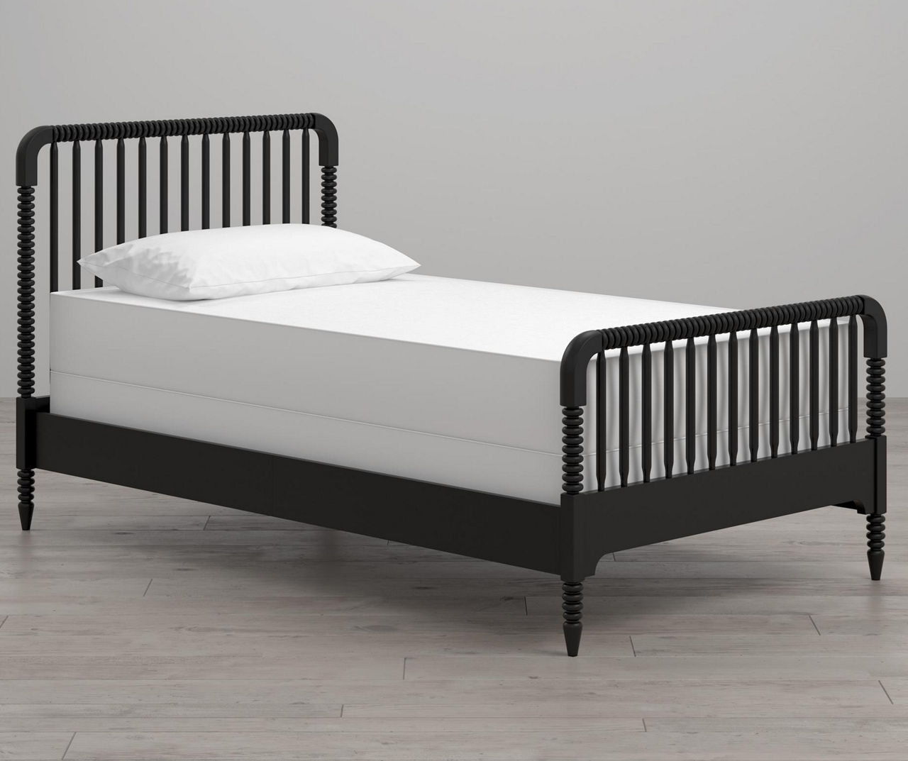 Little Seeds Rowan Valley Linden Black Twin Bed Frame Big Lots