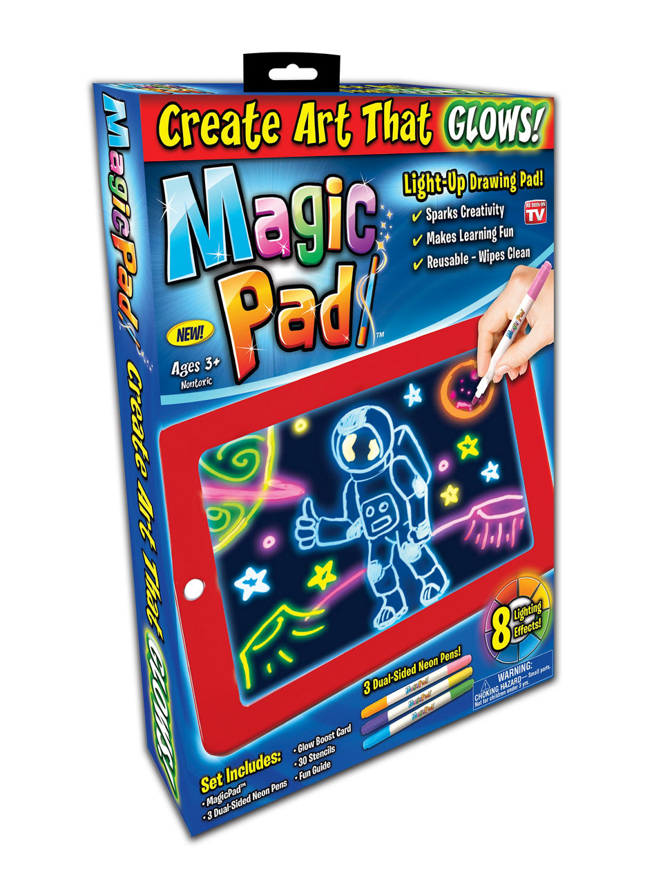 As Seen On TV Magic Pad Light-Up Drawing Pad | Big Lots