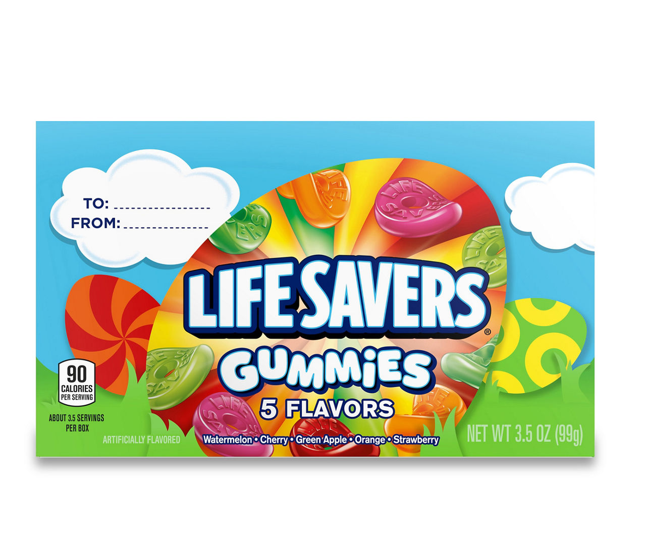 Lifesavers LIFE SAVERS 5 Flavors Gummies Candy Theater Box, 3.5 ounce ...