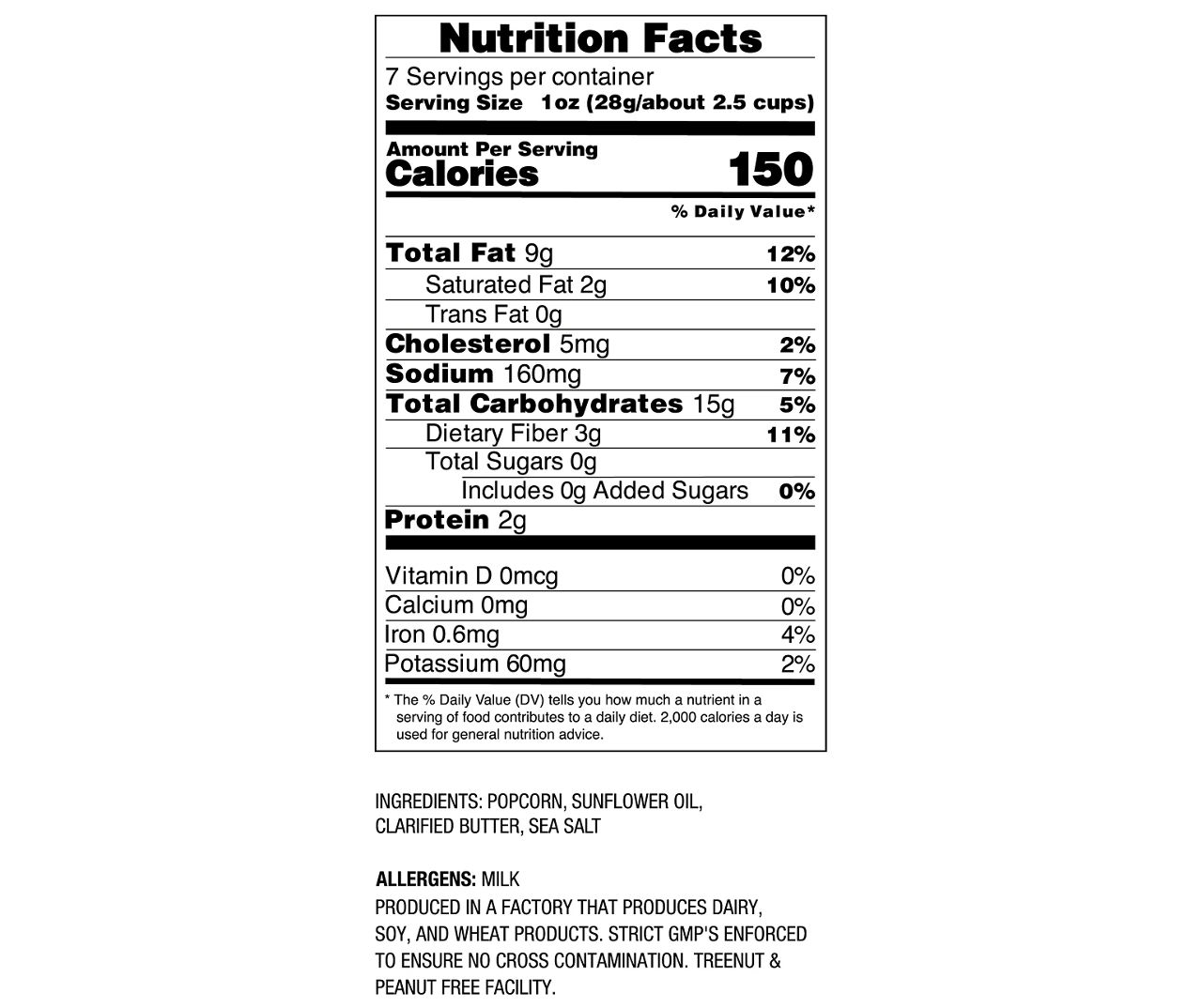 Fresh Finds Movie Theater Popcorn, 7 Oz. | Big Lots