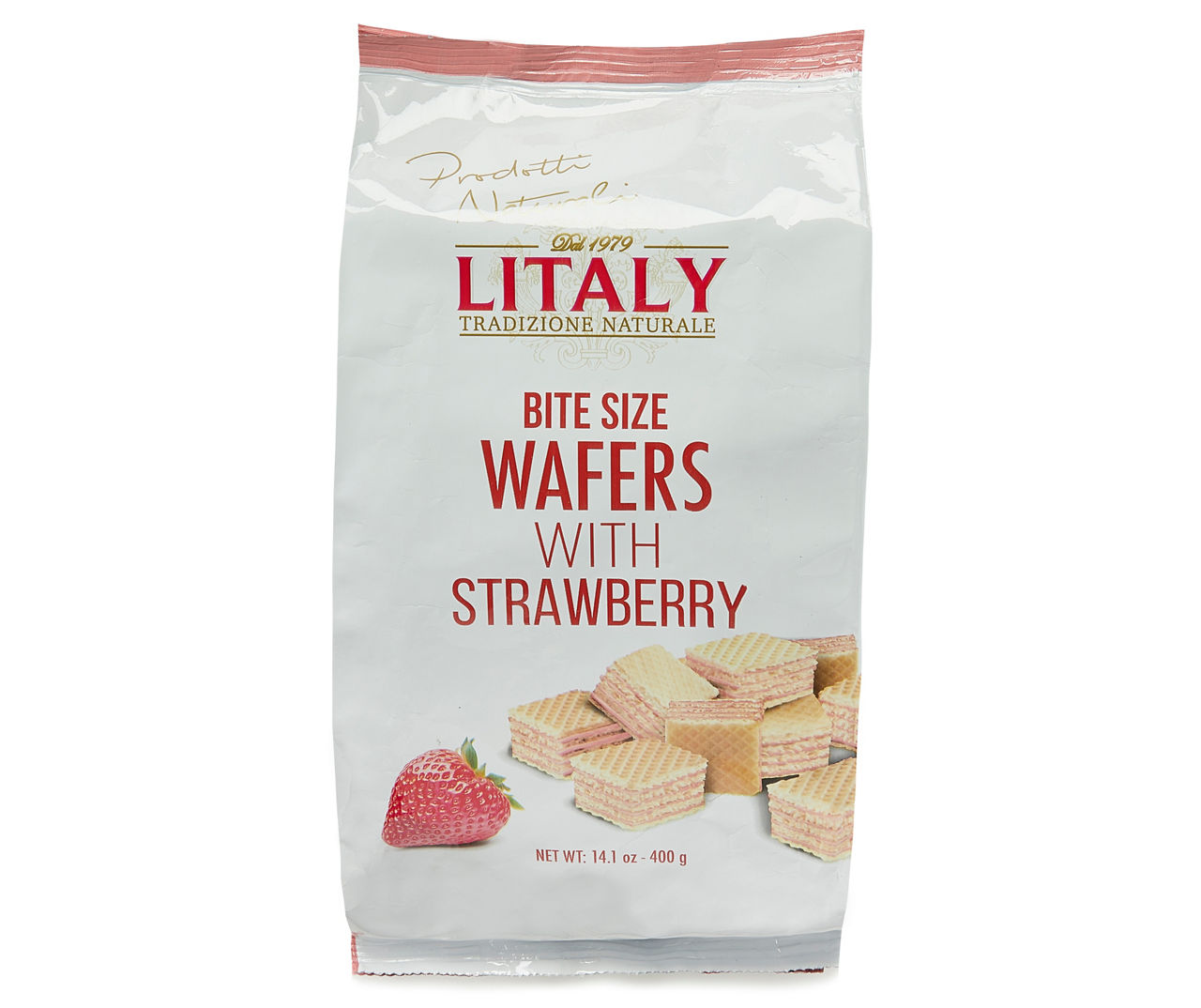 Litaly Strawberry Wafer Bites, 14.1 Oz. | Big Lots