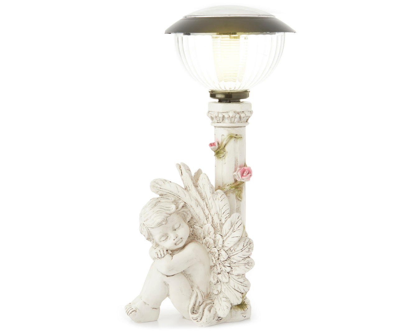 Sleeping Angel Solar Lantern Statuary | Big Lots