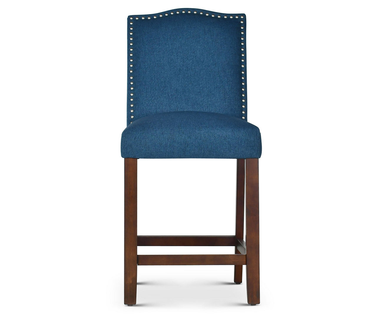 Elden Blue Upholstered Counter Chairs, 2-Pack | Big Lots