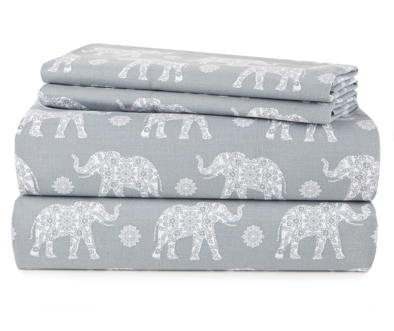 Gray Elephant 200 Thread Count Full 4-Piece Sheet Set | Big Lots