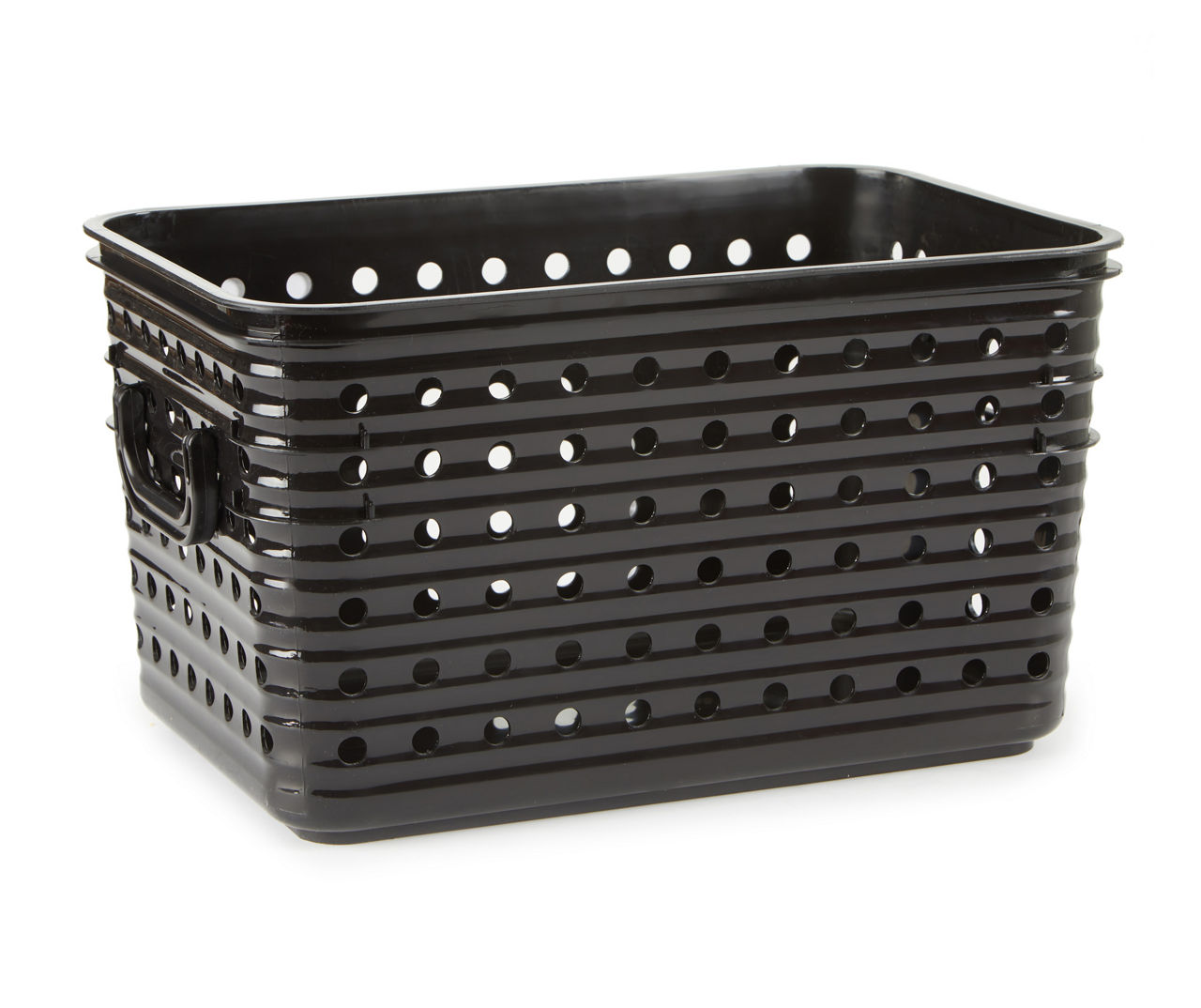 Dial Black Medium Dot Basket | Big Lots