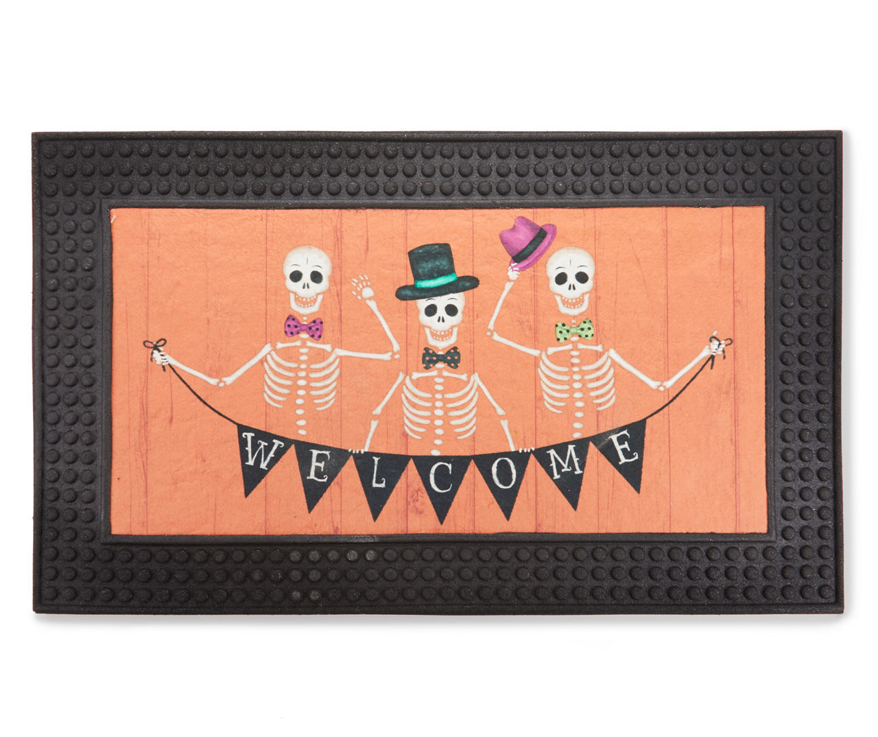 "Welcome" Skeleton LED & Sound Doormat, (18" x 30") | Big Lots