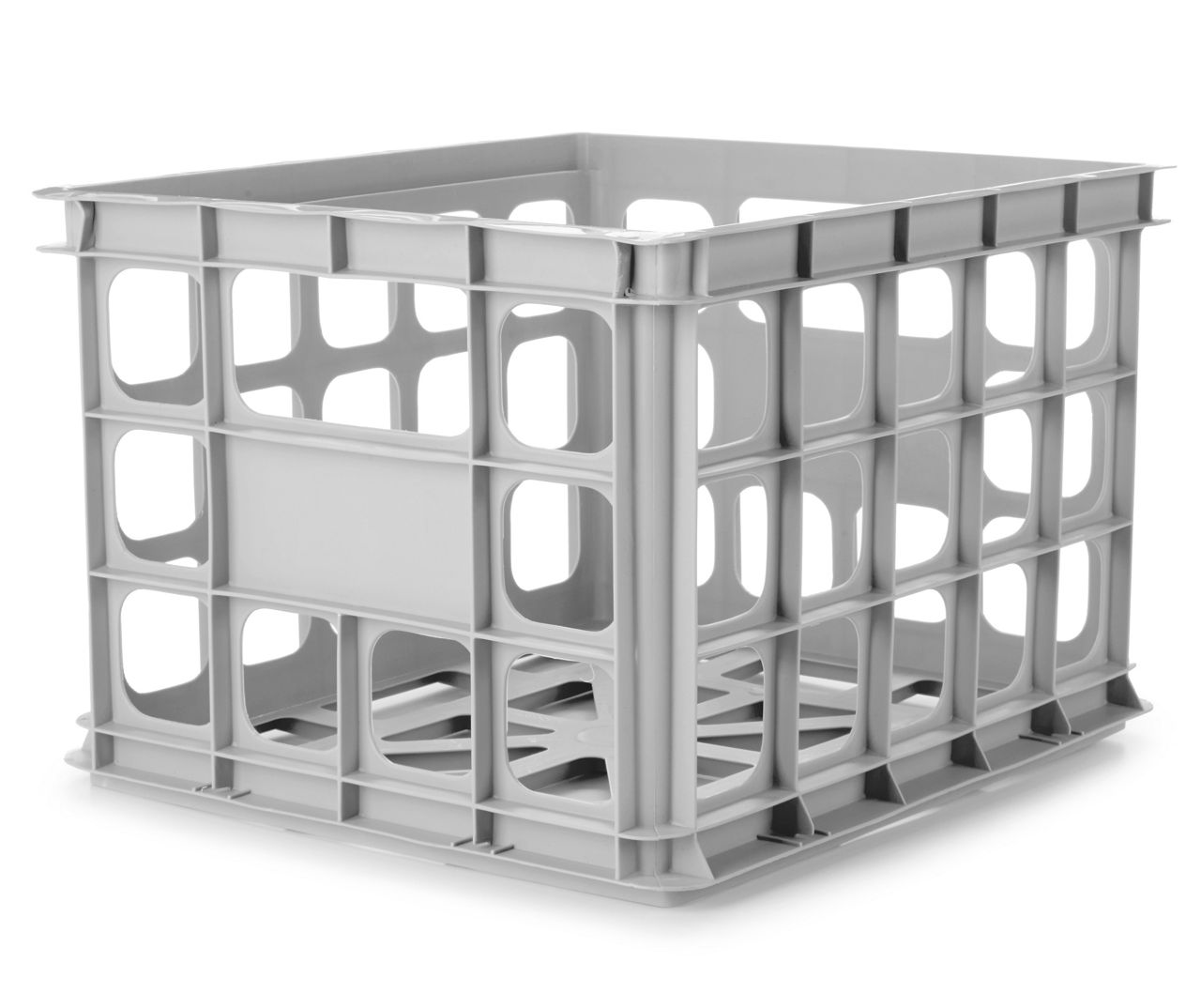 Sterilite Large Cement Gray Crate | Big Lots
