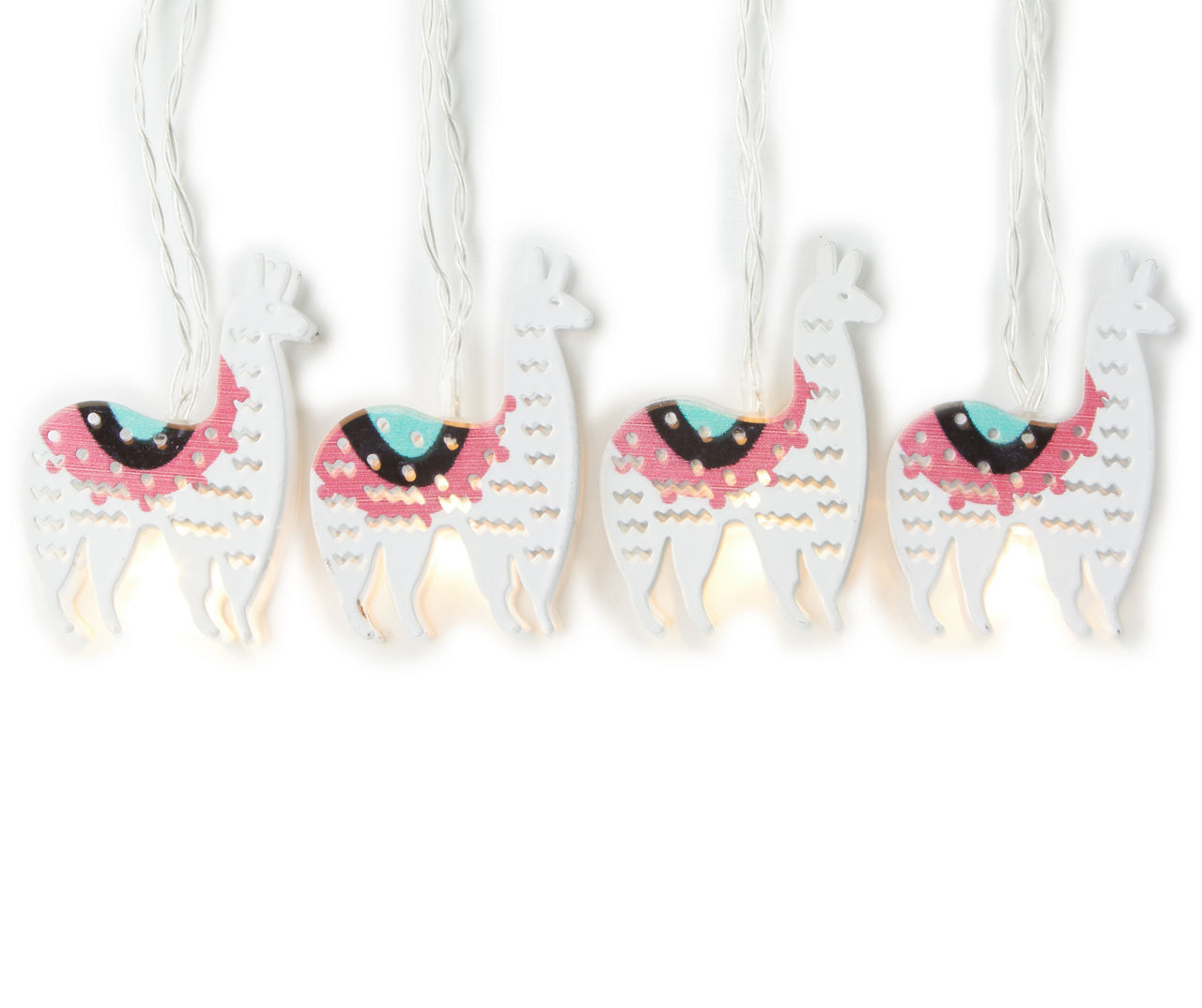 Big Lots Metallic Llama Battery-Operated LED String Light Set, (8.5 ...