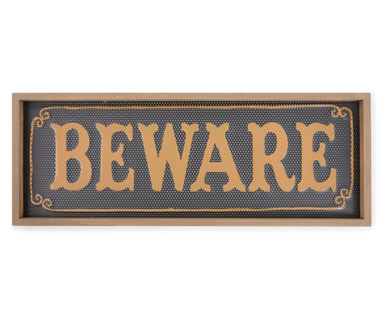 Haunted Hollow "Beware" Wall Decor | Big Lots