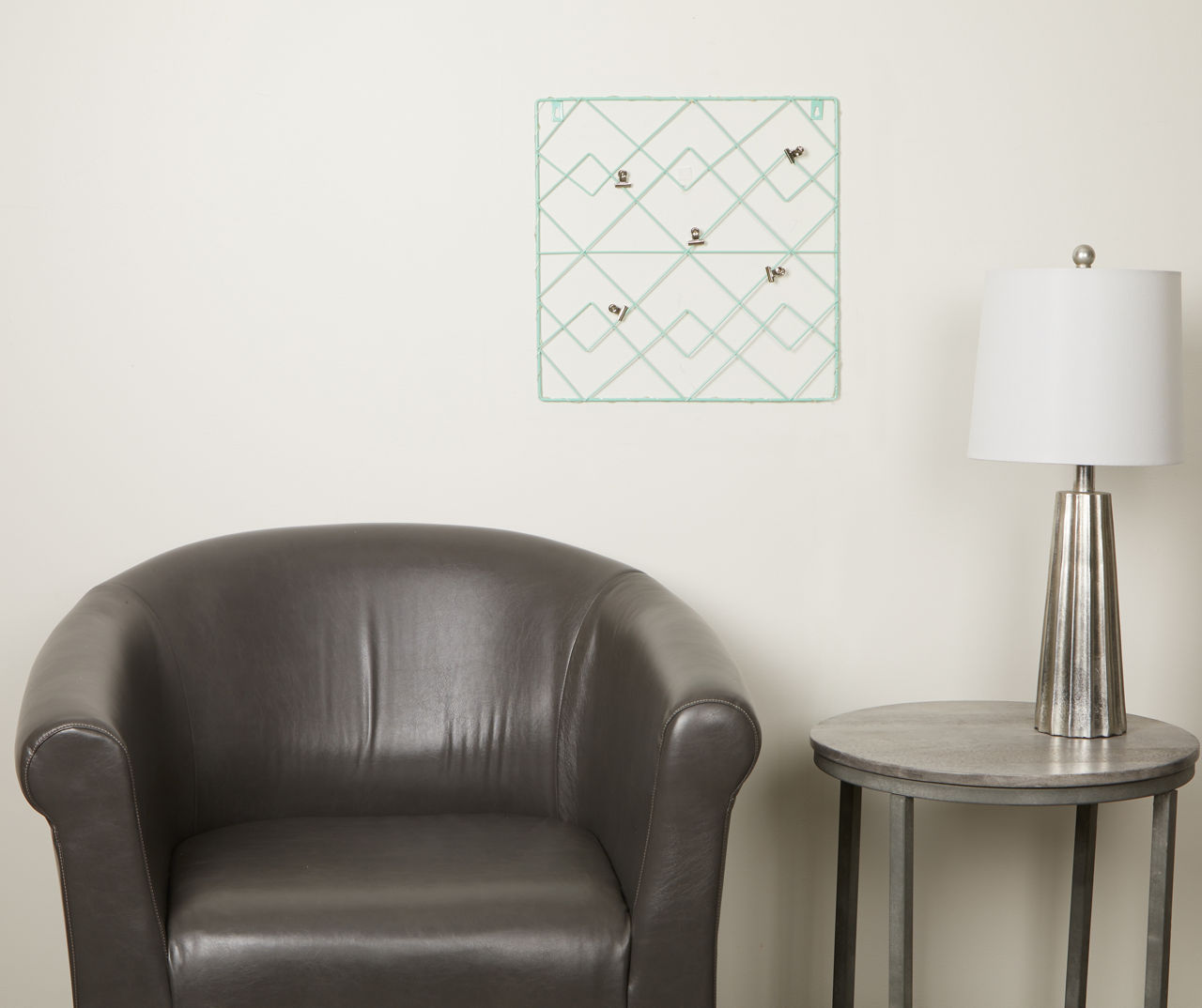 Mint Blue Metal Photo Clipboard With LED Lights | Big Lots