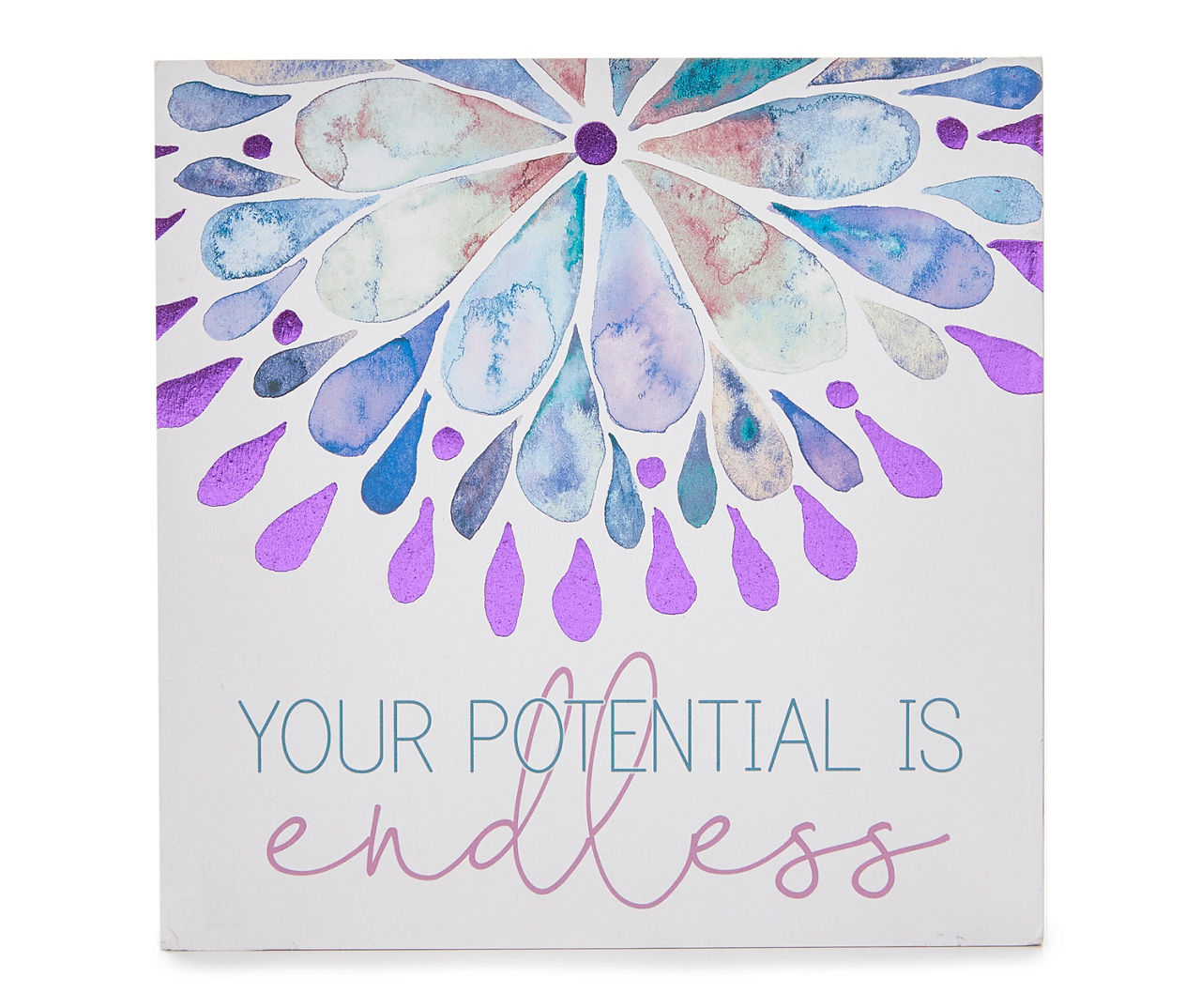 "Your Potential Is Endless" Wall Plaque | Big Lots