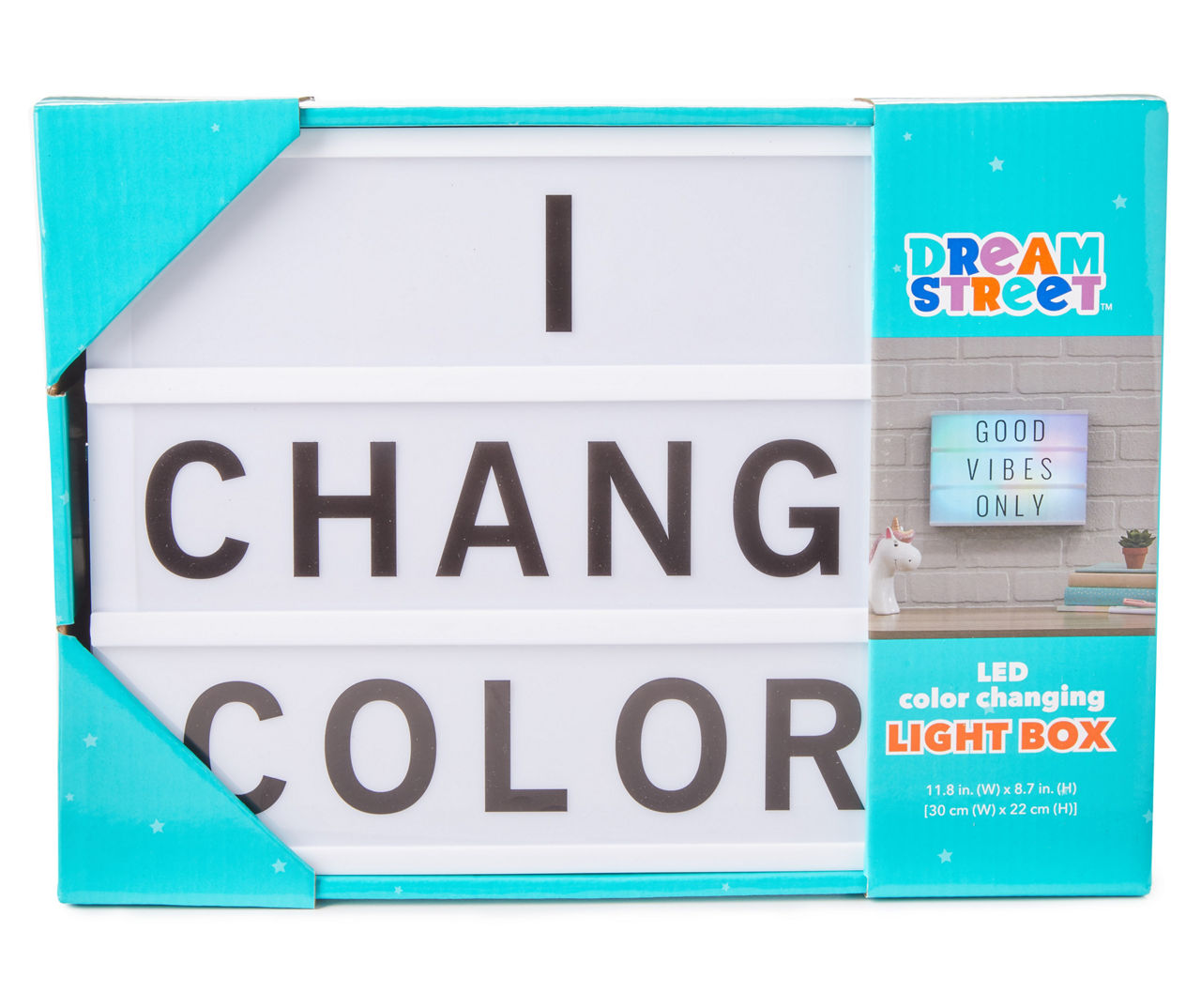 Dream Street LED Color-Changing Light Box with Letters | Big Lots