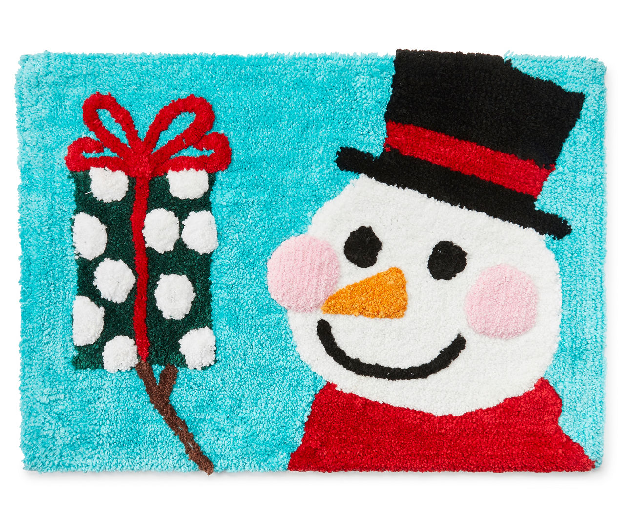Whimsy Snowman Bath Rug, (20" x 30") | Big Lots