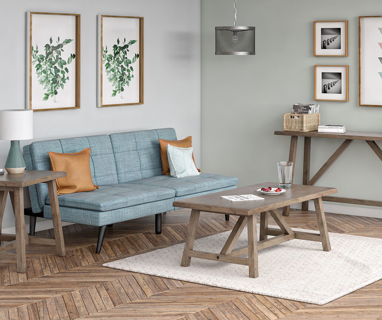 Ameriwood Weathered Brown Coffee Table | Big Lots