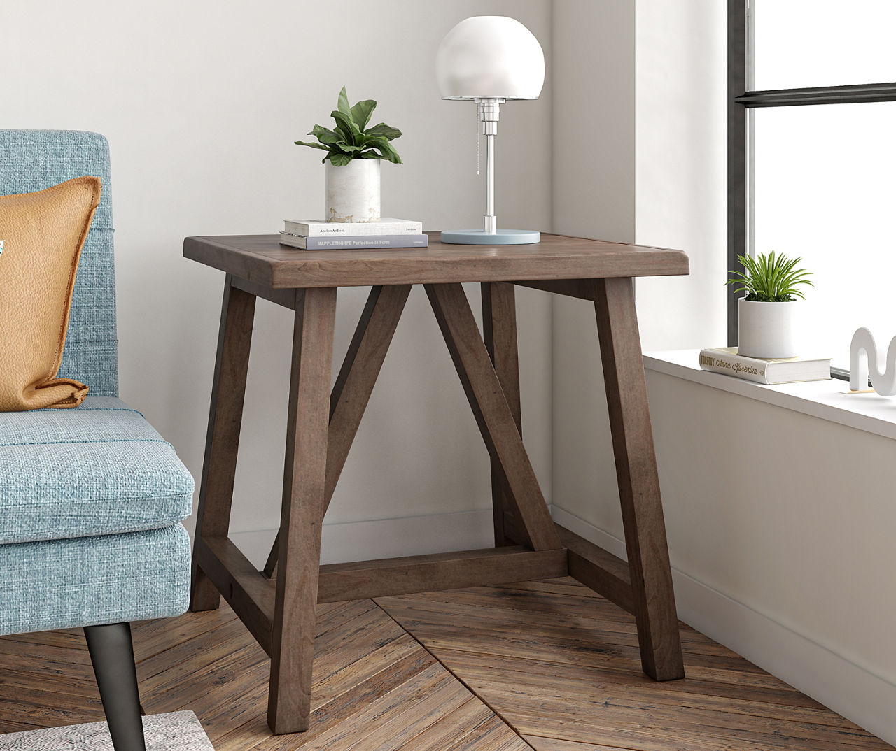 Ameriwood Weathered Brown End Table | Big Lots