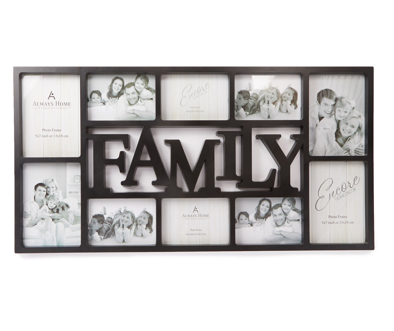 10-Opening "Family" Picture Frame Collage | Big Lots
