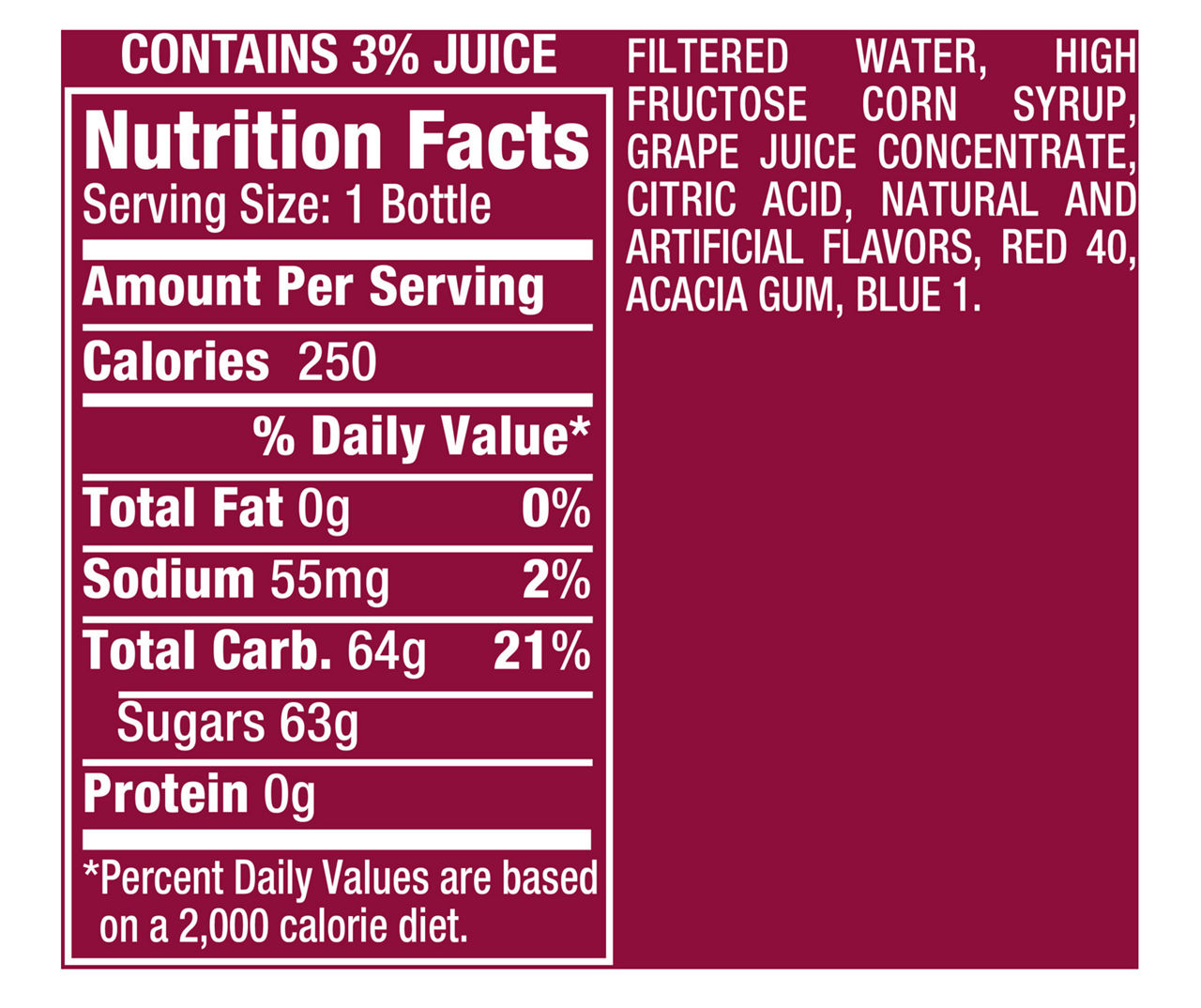 Mistic Mistic Grape Strawberry, 16 Fl Oz Glass Bottle | Big Lots