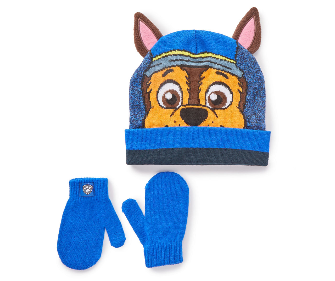 Toddler Paw Patrol Chase Hat & Mittens 2-Piece Set | Big Lots