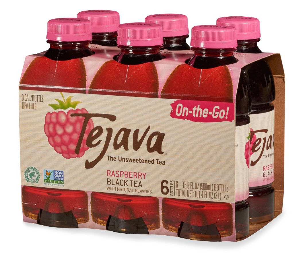Tejava Raspberry Black Iced Tea, 6-Count | Big Lots