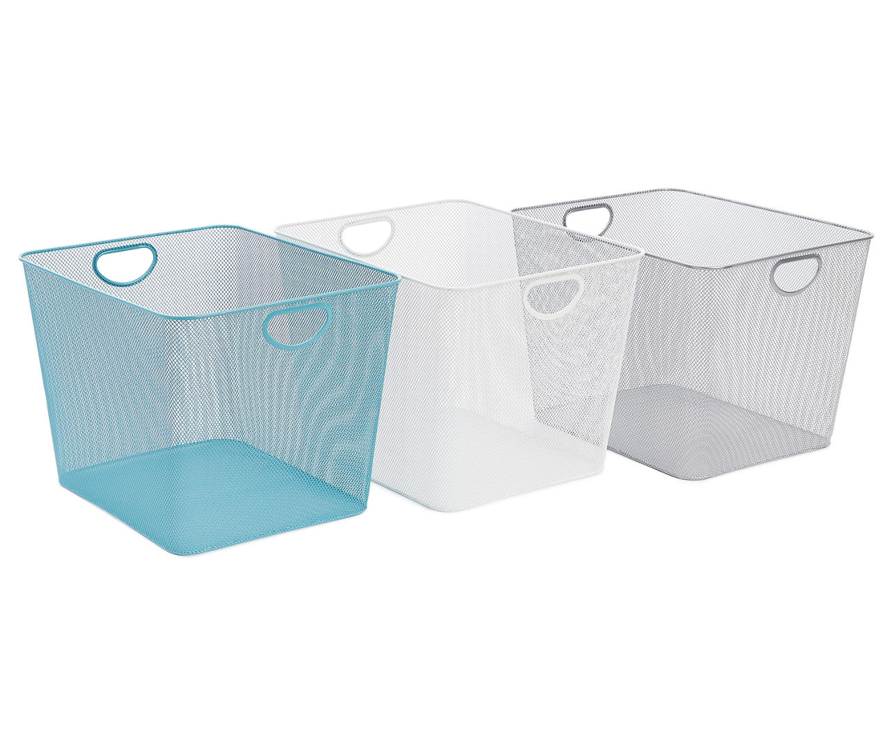 Large White Mesh Bin | Big Lots