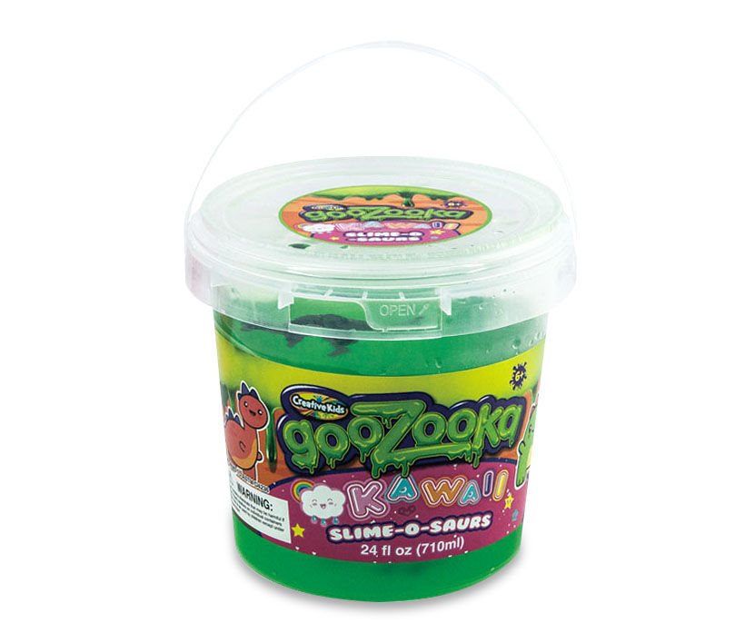 GooZooka Kawaii Slime-o-Saurs Bucket, 24 Oz. | Big Lots