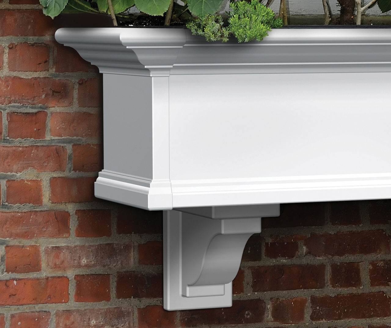 Yorkshire White Decorative Brackets, 2-Pack | Big Lots